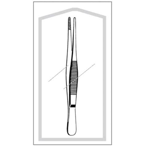 Sklar Instruments Single Use Econo Sterile Dressing Forceps Sklar 5