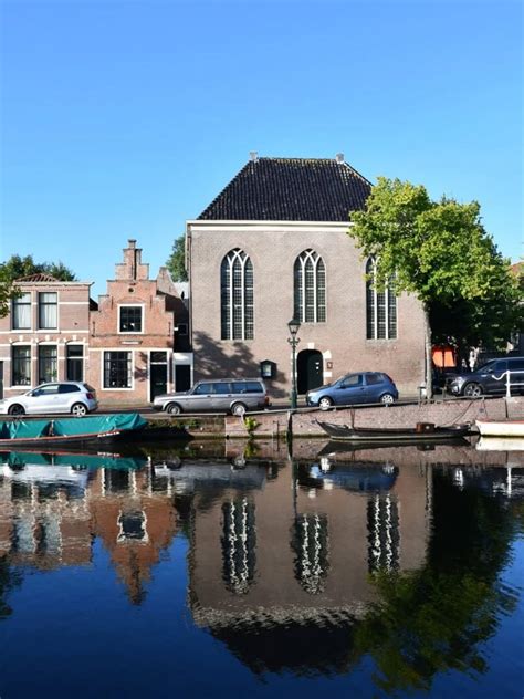 Kerk Met Houten Raamstijlen Erfgoed Alkmaar