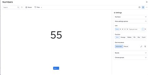 Difference Between The Sum Of Values In Column Platform Discussions Monday Community Forum