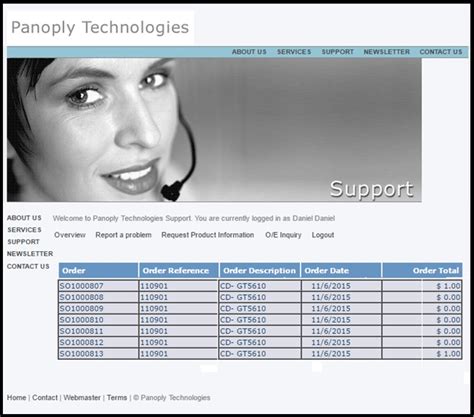 display sage 300 customers orders in sage crm self service sage crm