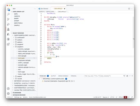 Rpgleindentationenabled Gone · Issue 15 · Codeforivscode Rpgle · Github