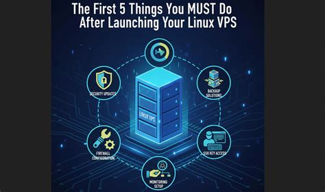 The First 5 Things You Must Do After Launching Your Linux Vps