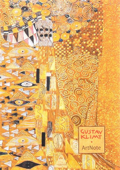 Густав Климт Artnote Mini Портрет Адели Блох Бауэр Желтый фрагмент Блокнот [] купить книгу в