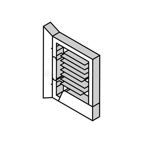 Office Document File Isometric Icon Vector Illustration Stock Vector Illustration Of Internet