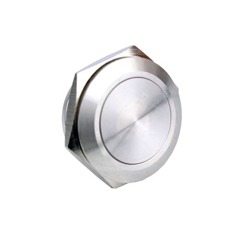 Brass Button Push Button Switch 22 Mm Customization Stainless Steel Momentary Self Reset