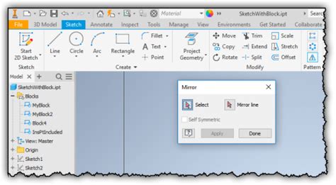 Mod The Machine Mirror Sketch Geometry