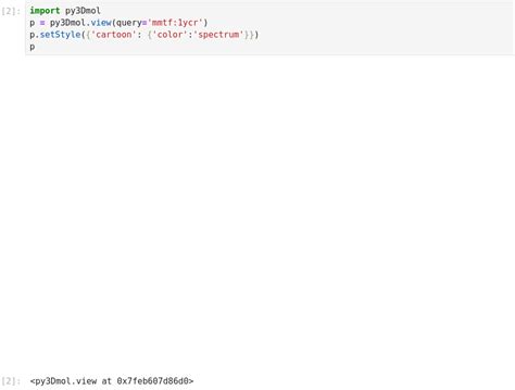 Py3dmol Does Not Display On Streamlit App And Jupyter Notebook · Issue