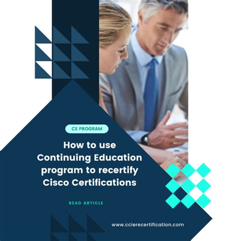 Use Continuing Education Program To Renew Cisco Certifications • Cbtproxy