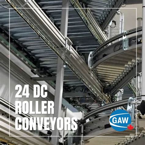 Boost Efficiency With Gaw 24dc Conveyors George A Wright A Tessera Group Company Posted On