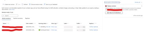 Failed To Deploy New Revision Failed To Provision Revision For Container App Microsoft Qanda