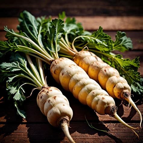 premium photo parsnip fresh raw organic vegetable