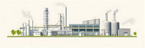 Oil Refinery Processing Plant Premium Ai Generated Image