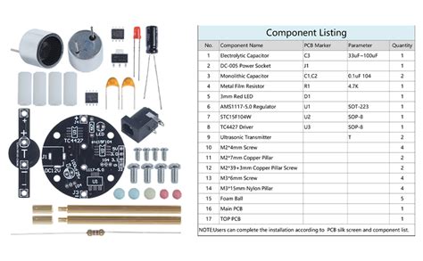 Ultrasonic Suspension Levitator Diy Kit From Icstation On Tindie