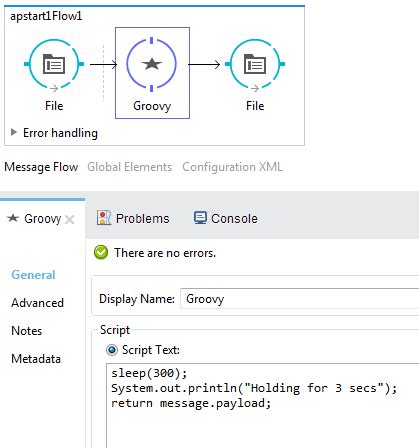 MuleSoft Using A Groovy Component
