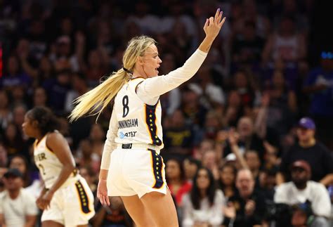Sophie Cunninghams 2025 Season With The Indiana Fever In Photos