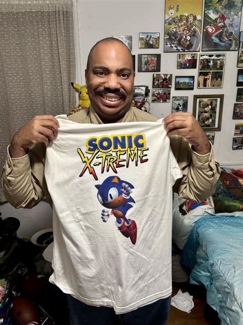 Sonic The Hedgehog Fans Have This 3xxx T Shirt Of The Cancellation Of Sonic X Treme For The