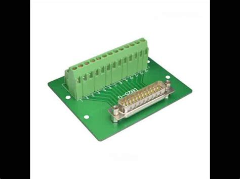 D Sub Db25 Breakout Board Module Vertical Screw Terminal Male Connector Buy Db25 Breakout