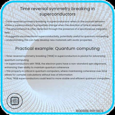 Time Reversal Symmetry Breaking Superconductors Novel Phases And Quantum Effects