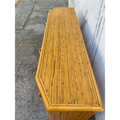 1980s Bamboo Credenza And Sideboard Chairish