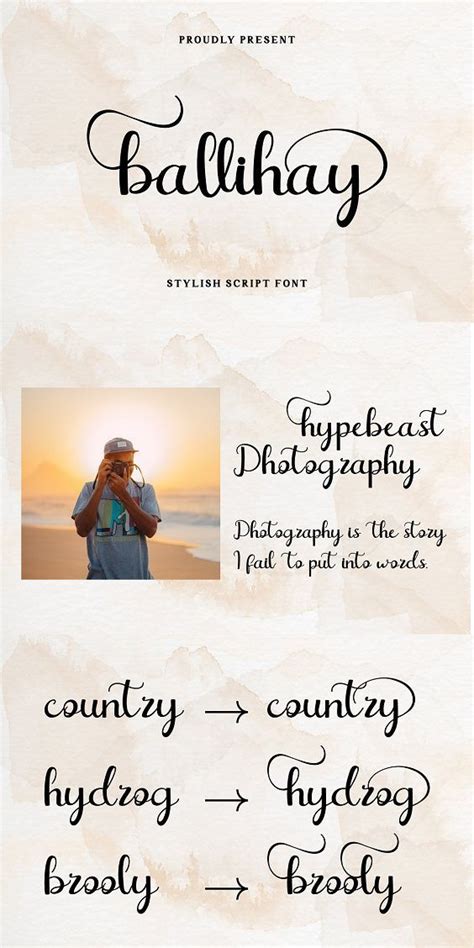 Stylish Script Font Commercial Use Fonts Script Web Design