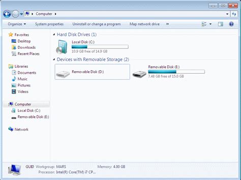 Windows 7 Phantom Removable Disk Super User