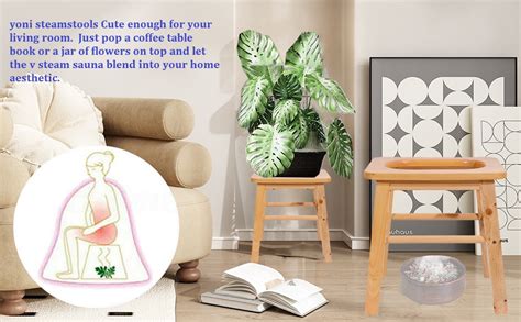 Moguobin Throne For Vaginal Steaming Wood Yoni Steaming Seat V Steam