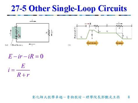 Fundamentals Of Physics 8e 27 Circuit Theory D