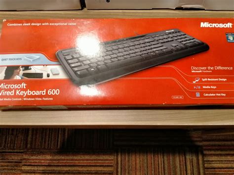 Microsoft Wired Keyboard 600 Computers And Tech Parts And Accessories