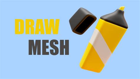 Unity How To Draw Mesh Drawing To Mesh Youtube