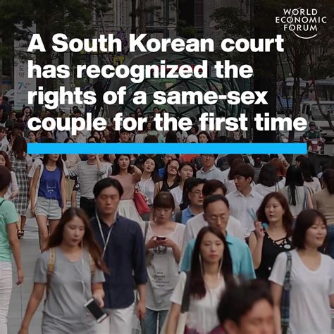 A South Korea Court Recognizes Homogenous Couple Rights For First Time