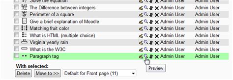 Creating A Truefalse Question In Moodle 23 Inmotion Hosting