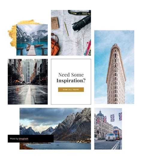 Travel Inspiration Ideas Css Template By Nicepage