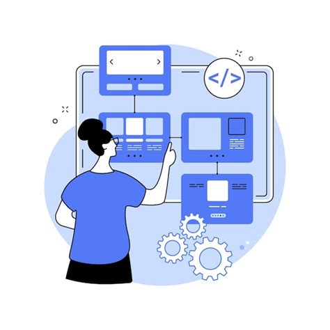 Premium Vector Sitemap And Information Architecture Isolated Cartoon Vector Illustrations