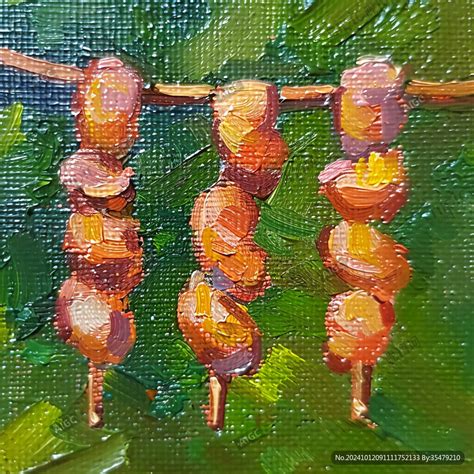 Ai创作图糖葫芦装饰画 蘑菇油画 冰糖葫芦装饰画 糖葫芦水彩 荔枝油画 秋实油画 油画风格小品 蕉树油画 抽象美食油画 调色刀油画 叶子油画 杨桃油画 松节油画 丙烯画静物 油画老姜nipic