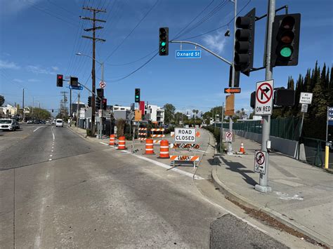 Metro Breaks Ground On G Line Busway Construction Streetsblog Los Angeles
