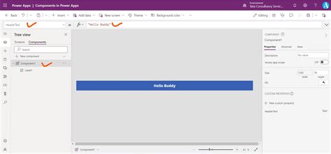 Power Apps Components