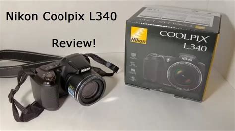 review of the Nikon Coolpix l340 - YouTube