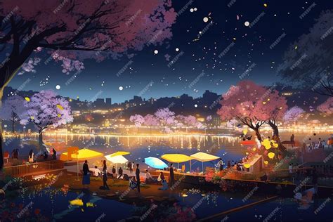 Premium Photo Anime Scenery Wallpapers For Your Desktop Laptop