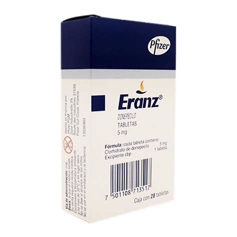Eranz 5 Mg Con 28 Tabletas A Precio De Socio Sams Club En Línea