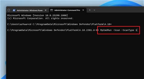How To Run A Virus Scan From Command Prompt In Windows