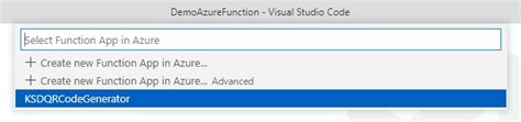 Creating Azure Functions To Generate Qr Code Arksd Consultancy Private Limited