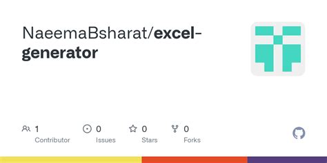 Github Naeemabsharatexcel Generator
