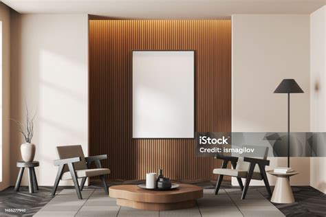 좌석과 커피 테이블 목업 프레임이 있는 가벼운 차가운 인테리어 0명에 대한 스톡 사진 및 기타 이미지 0명 3차원 형태 가구 Istock