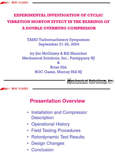 Experimental Investigation Of Cyclic Vibration Morton Effect In The Bearing Of A Double Overhung