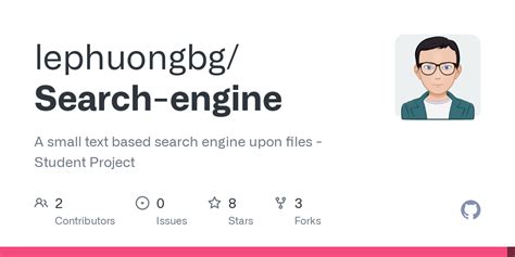 Github Lephuongbgsearch Engine A Small Text Based Search Engine