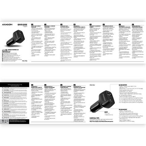 PWC PDQ QC3 0 USB C PD Car Charger Axagon