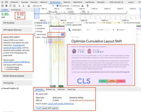 Optimize Cumulative Layout Shift Articles Webdev