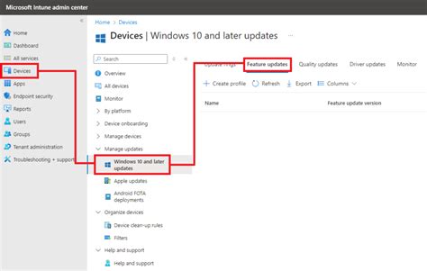 Deploy Windows Feature Updates Using Intune Traverse Cloud