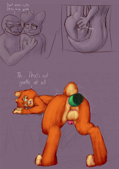 Rule 34 Amber Eyes Anthro Ass Bed Butt Grab Chastity Cage Chastity Device Crocodilian Depsu