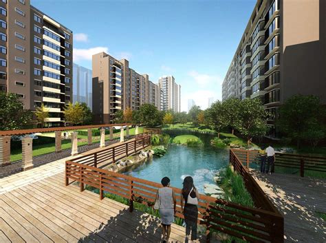 公寓 鸟瞰效果图下载 光辉城市